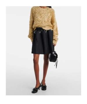 Comme Des Garçons Wool Miniskirt