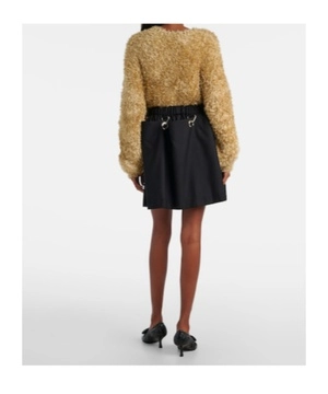 Comme Des Garçons Wool Miniskirt