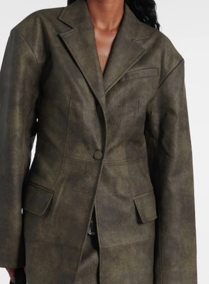 AYA MUSE Kaya Faux Leather Jacket