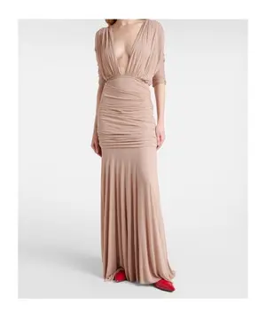 Tove Devi Semi-sheer Maxi Dress