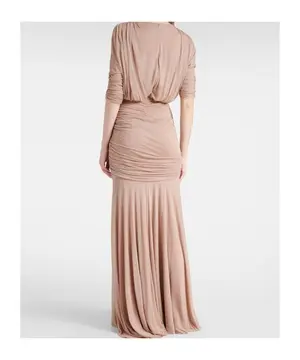 Tove Devi Semi-sheer Maxi Dress