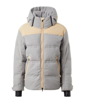Bogner Wali Hooded Down Ski Jacket - Gray