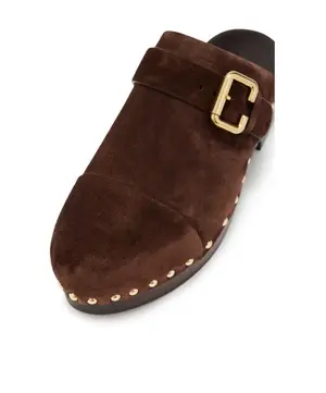 Chloé Rivet Decorated Mules