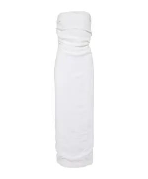 Tove Bridal Sabella Linen Maxi Dress - White