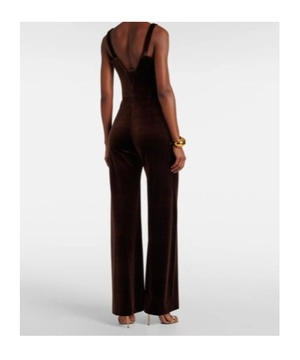 Galvan Vesper Velvet Jumpsuit