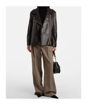Dorothee Schumacher Sleek Statement Leather Biker Jacket