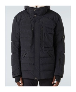 Bogner Down-filled Ski Suit Features A Detachable Fleece Hood