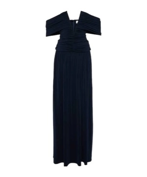 Magda Butrym Off-shoulder Midi Dress - Black