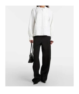 JIL SANDER Low-rise Wool Straight Pants