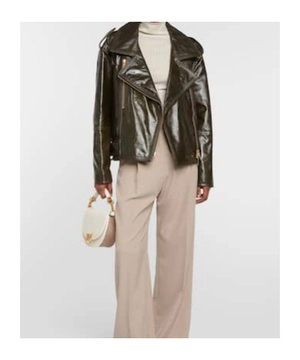 Dorothee Schumacher Lapel Leather Jacket