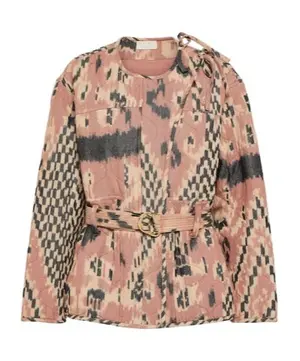 Ulla Johnson Savi Printed Jacket - Multicolor