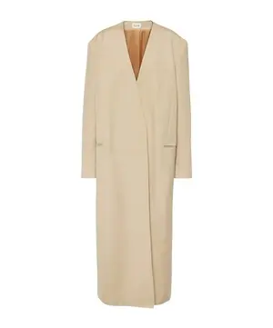 Tove Allegra Cotton-blend Coat - Nude