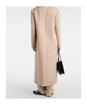 Tove Allegra Cotton-blend Coat - Nude