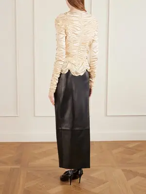 Khaite Rory's Pleated Top