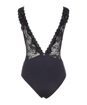 ANIYE BY Lace V-neck Bodysuit