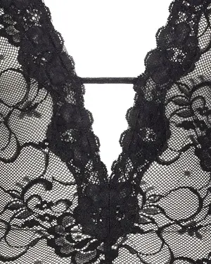 ANIYE BY Lace V-neck Bodysuit