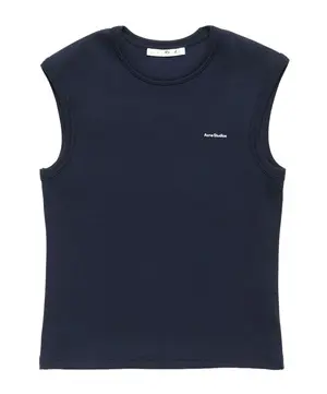 Acne Studios Logo Muscle T-shirt - Navy Blue