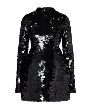 Sportmax Sequined Jersey Minidress