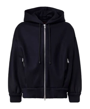 Simone Rocha Embellished Wool-blend Hoodie