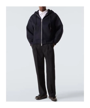 Simone Rocha Embellished Wool-blend Hoodie
