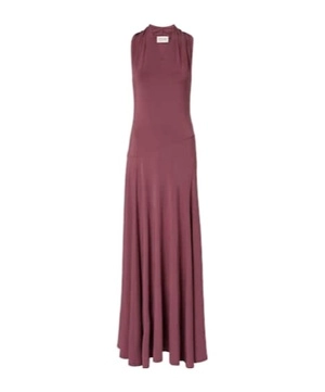 Tove Vina Crêpe Maxi Dress - Red