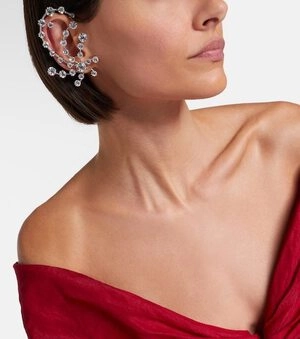 Magda Butrym Crystal Embellished Ear Cuff Earrings