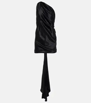 Tove Shiloh One-shoulder Silk Top