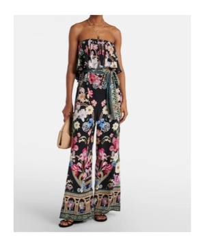 Camilla Midnight In Monserrate" Printed Silk Jumpsuit