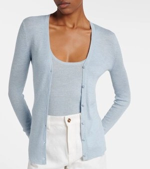 Gabriela Hearst Cinxia Cashmere Blend Tank Top - White