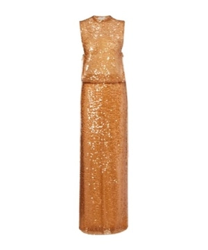 Christopher Esber Sequined Sleeveless Maxi Dress