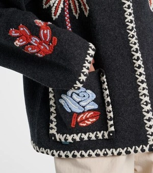 Alanui Remember Me Virgin Wool Jacket
