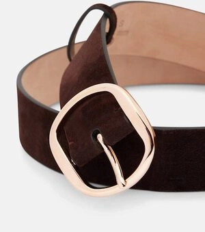 Gabriela Hearst Elster Suede Belt