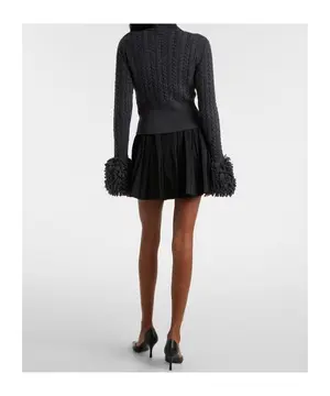 PATOU Cable-knit Long-sleeved Sweater