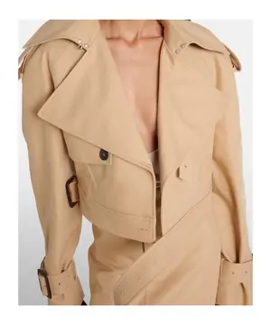 Wardrobe.NYC Cropped Lapel Jacket
