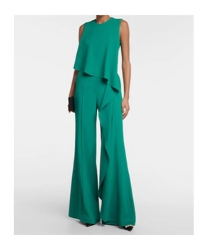 Elie Saab Draped Wide-leg Jumpsuit