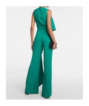 Elie Saab Draped Wide-leg Jumpsuit