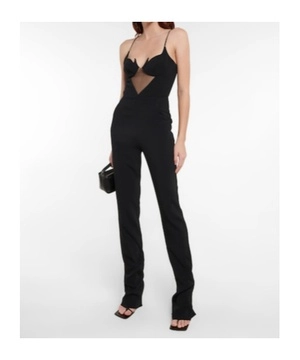 David Koma Mesh-panel Jumpsuit