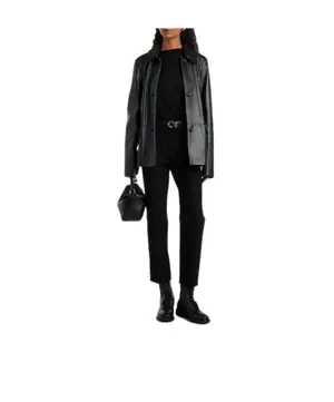GIANVITO ROSSI Leather Combat Boots