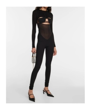 NENSI DOJAKA Paneled Cutout Jumpsuit