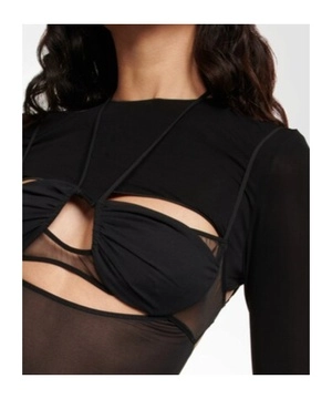 NENSI DOJAKA Paneled Cutout Jumpsuit