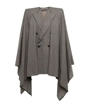Junya Watanabe Double-breasted Mini Dress - Gray