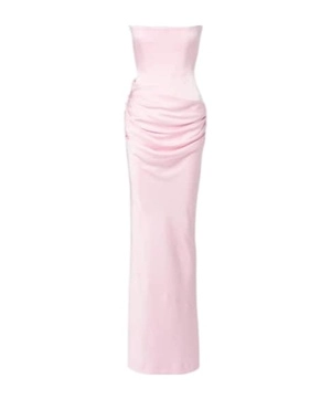Alex Perry Draped Bustier Gown
