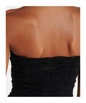 Attico Tulle Bustier Dress