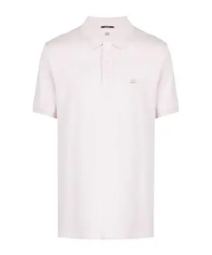 C.P. COMPANY Logo Patch Polo Shirt