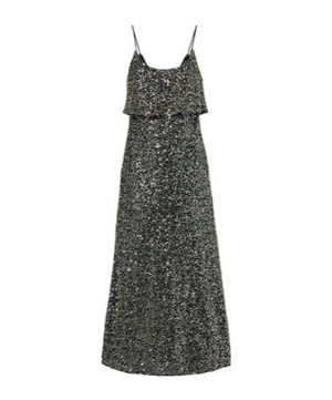 Rabanne Embellished Crêpe Slip Dress