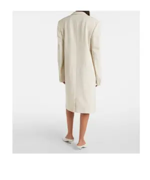 Calvin Klein Evelyn Double-breasted Wool Coat