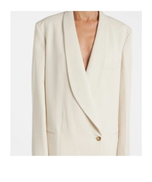 Calvin Klein Evelyn Double-breasted Wool Coat