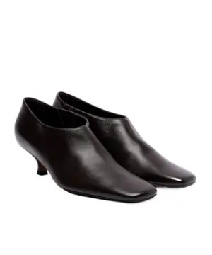 Calvin Klein Anna Leather Pumps - Black