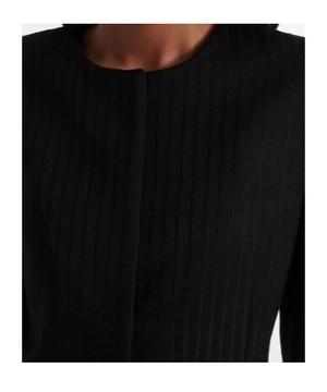 Calvin Klein Ribbed-knit Wool Blazer