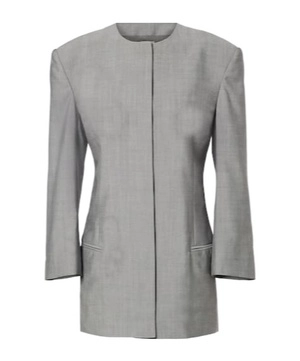 Calvin Klein Parker Wool Jacket - Gray